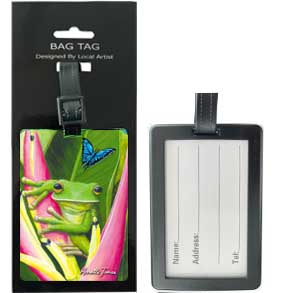 Frog Bag Tag – Tropical Souvenirs